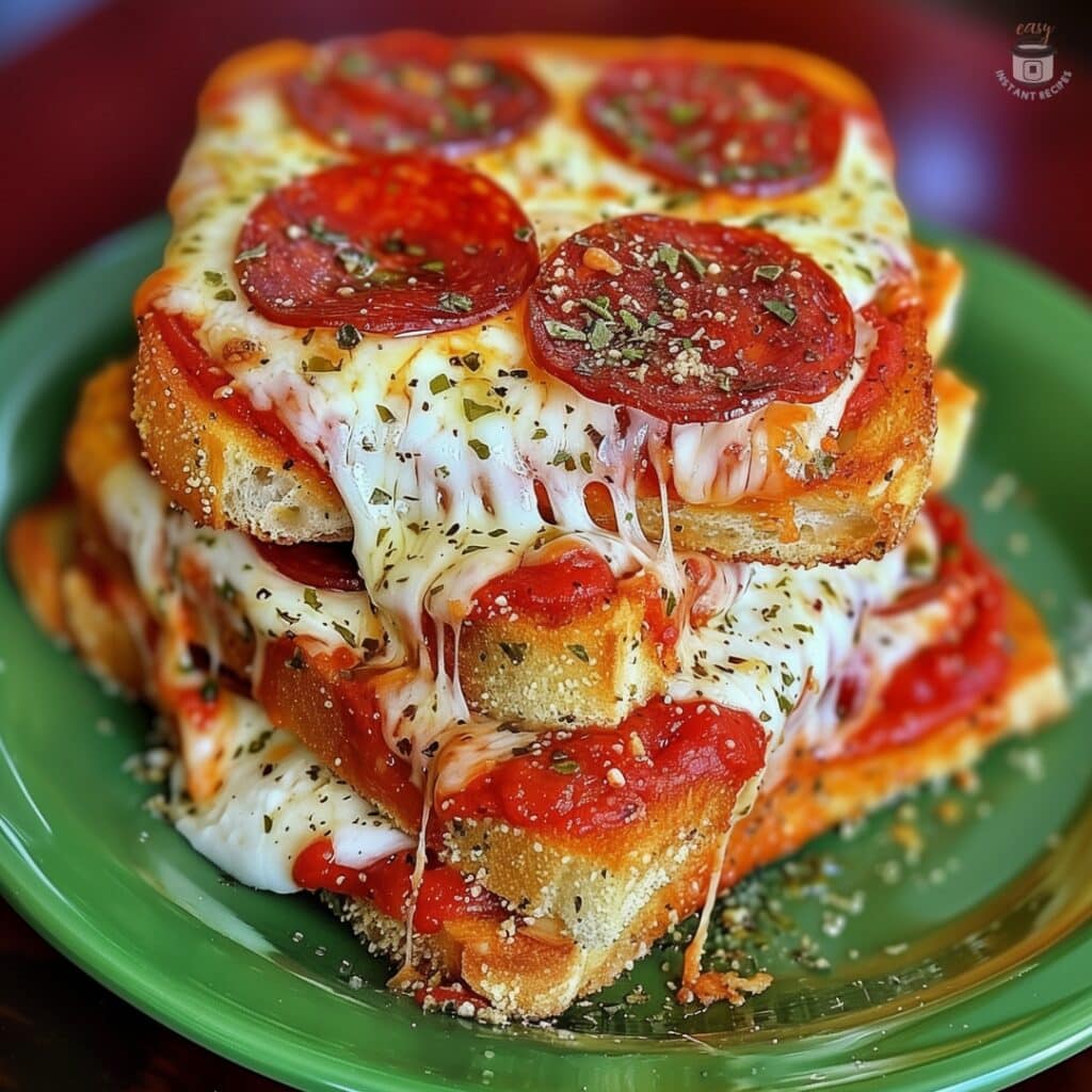 TEXAS TOAST PIZZA - Nine Recipes