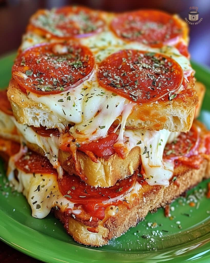 TEXAS TOAST PIZZA - Easy Family Recipes