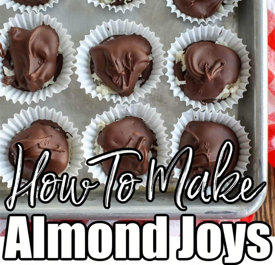 Homemade Dark Chocolate Almond Joy Candy Bars - Nine Recipes