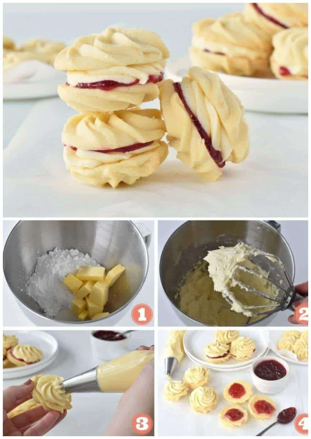 Homemade Viennese Whirls - Nine Recipes