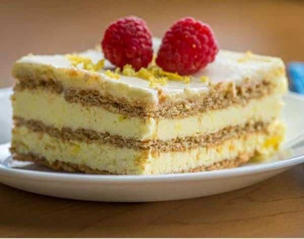 Sunny No-Bake Lemon Icebox Cake - Easy Family Recipes
