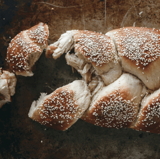 Halvah-Stuffed Challah - Nine Recipes