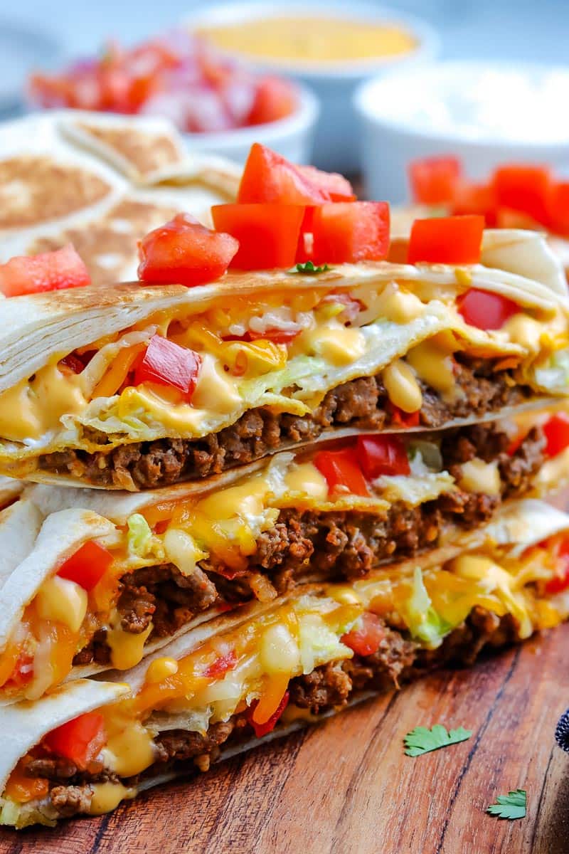 TACO BELL CRUNCHWRAP SUPREME - Nine Recipes