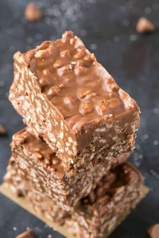 No Bake Homemade Crunch Bars - Easy Family Recipes