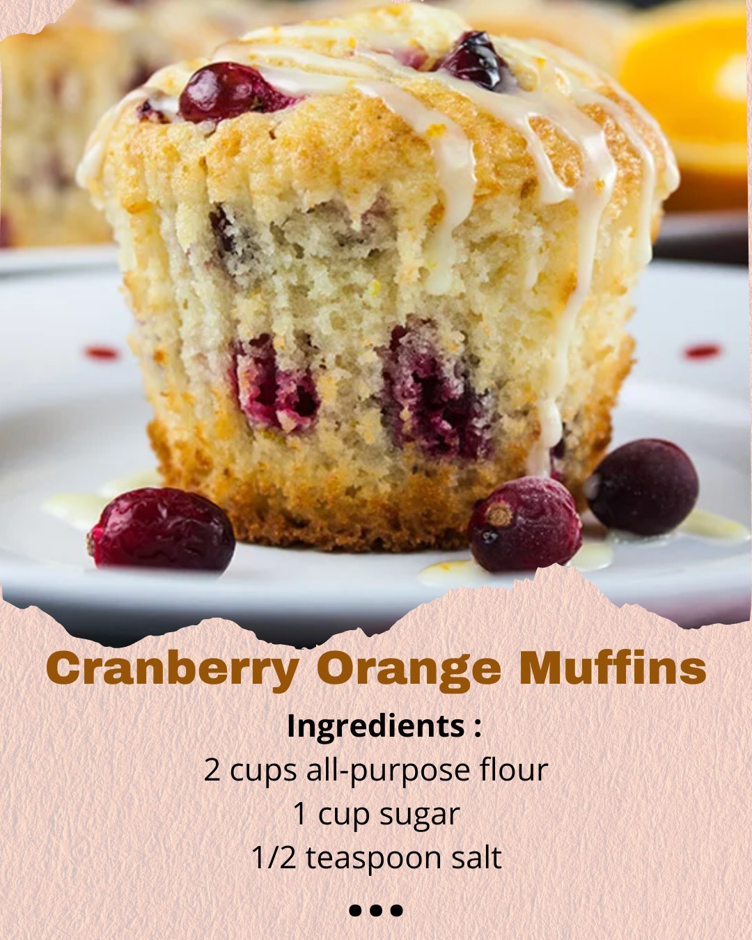 Cranberry Orange Muffins - Easy Family Recipes