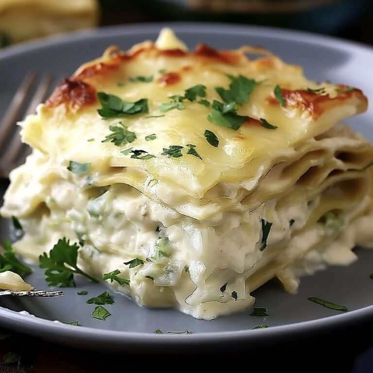 Premium Chicken Alfredo Lasagna: Easy & Delicious Family Meal - Nine ...