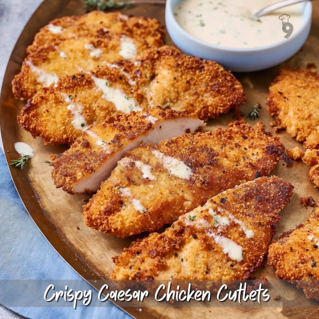 Crispy Caesar Chicken Cutlets: A Recipe That Will Make Your Taste Buds ...