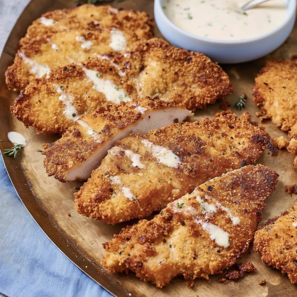 Crispy Caesar Chicken Cutlets: A Recipe That Will Make Your Taste Buds ...