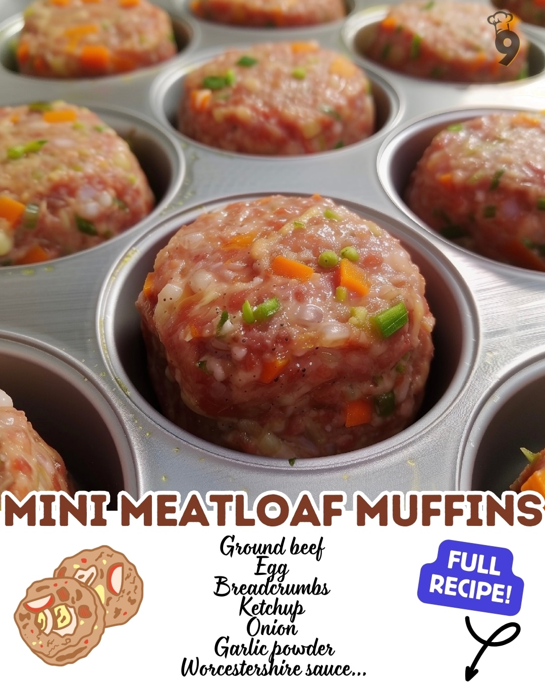 Irresistible Mini Meatloaf Muffins: A Family Favorite Recipe - Easy ...