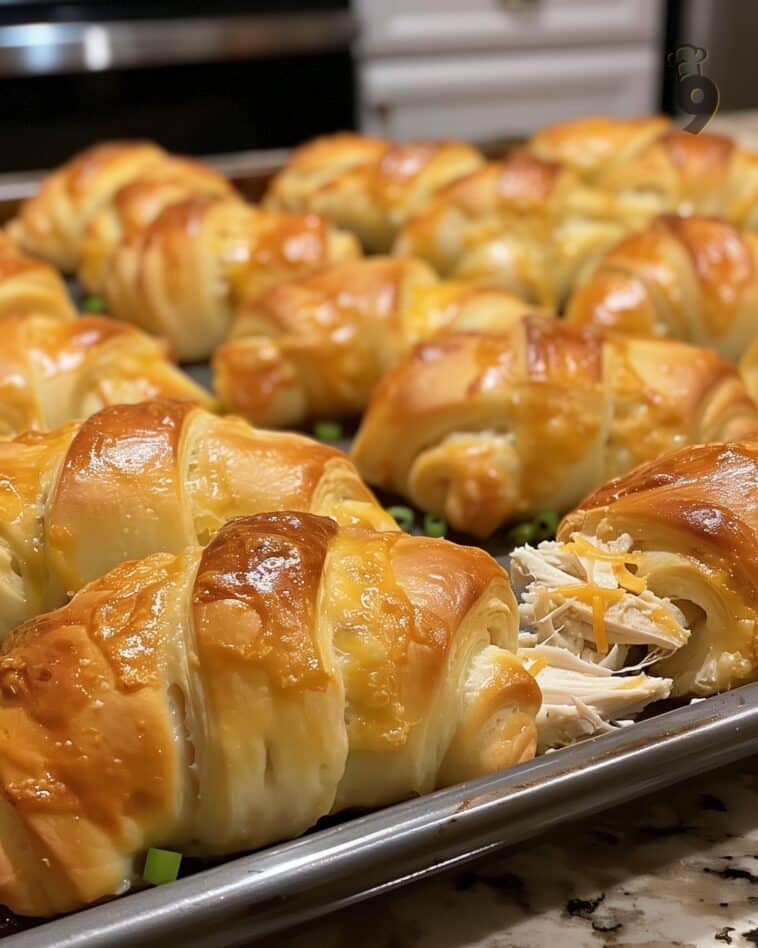 Baked Chicken Stuffed Crescent Rolls - Easy Family Recipes