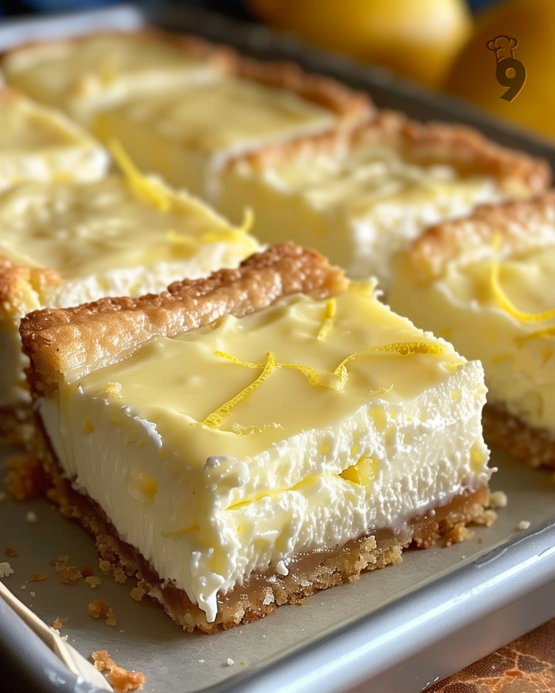 Lemon Cream Cheese Squares - Easy Family Recipes