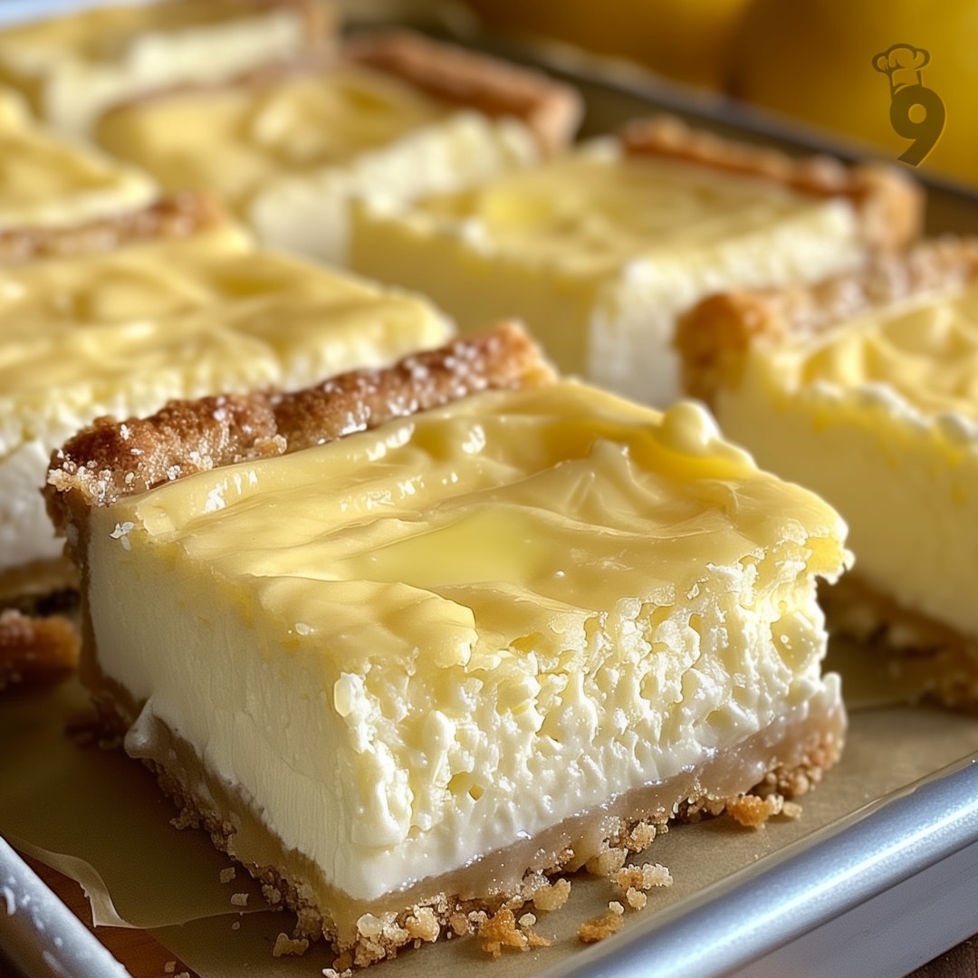 Lemon Cream Cheese Squares - Easy Family Recipes