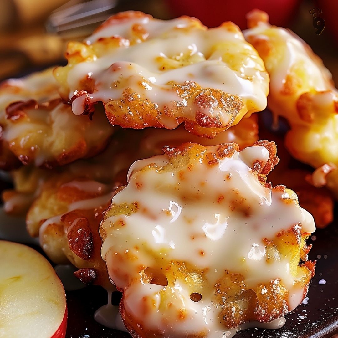 Irresistible Baked Apple Fritters - Easy Family Recipes