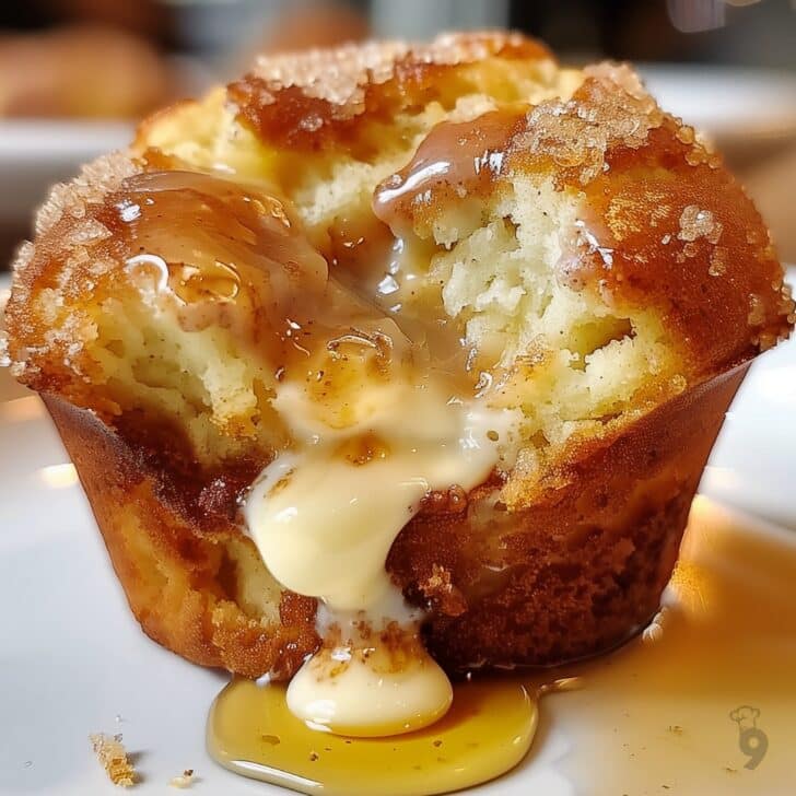 Gooey Cinnamon Cream Cheese Muffins - Easy Family Recipes