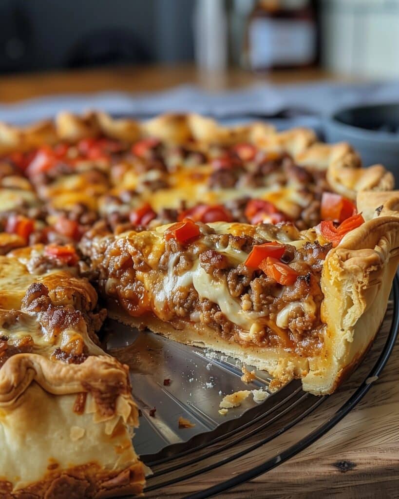 Homemade Chicago Style Deep Dish Pizza - Easy Family Recipes