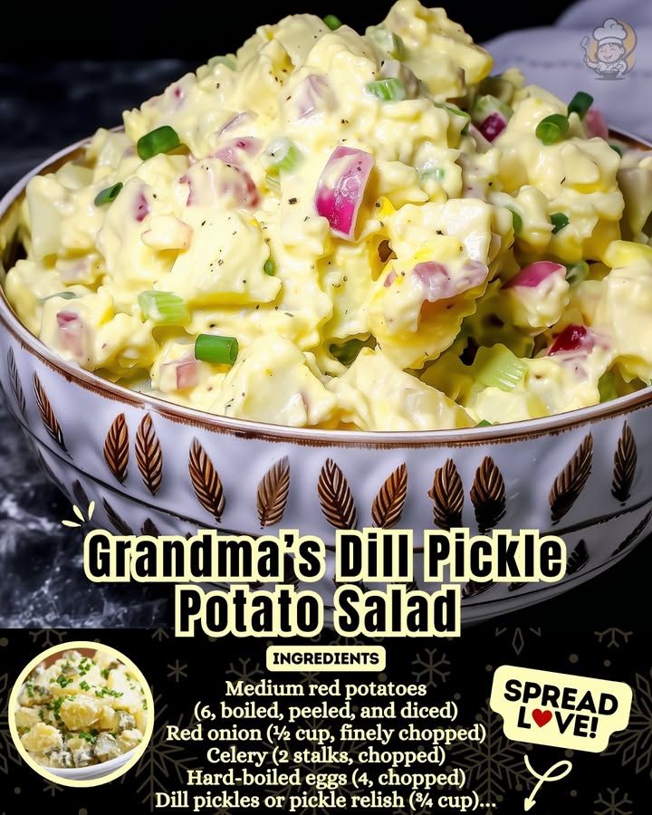 Grandma s Dill Pickle Potato Salad - Easy Family Recipes