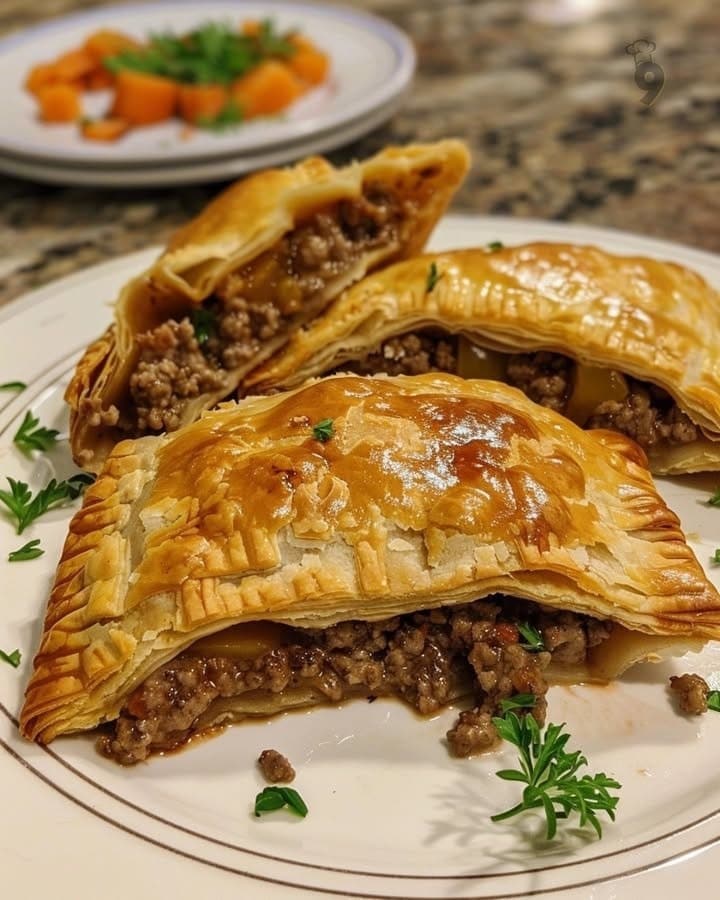 Ground Beef Pastry Recipe - Easy Family Recipes