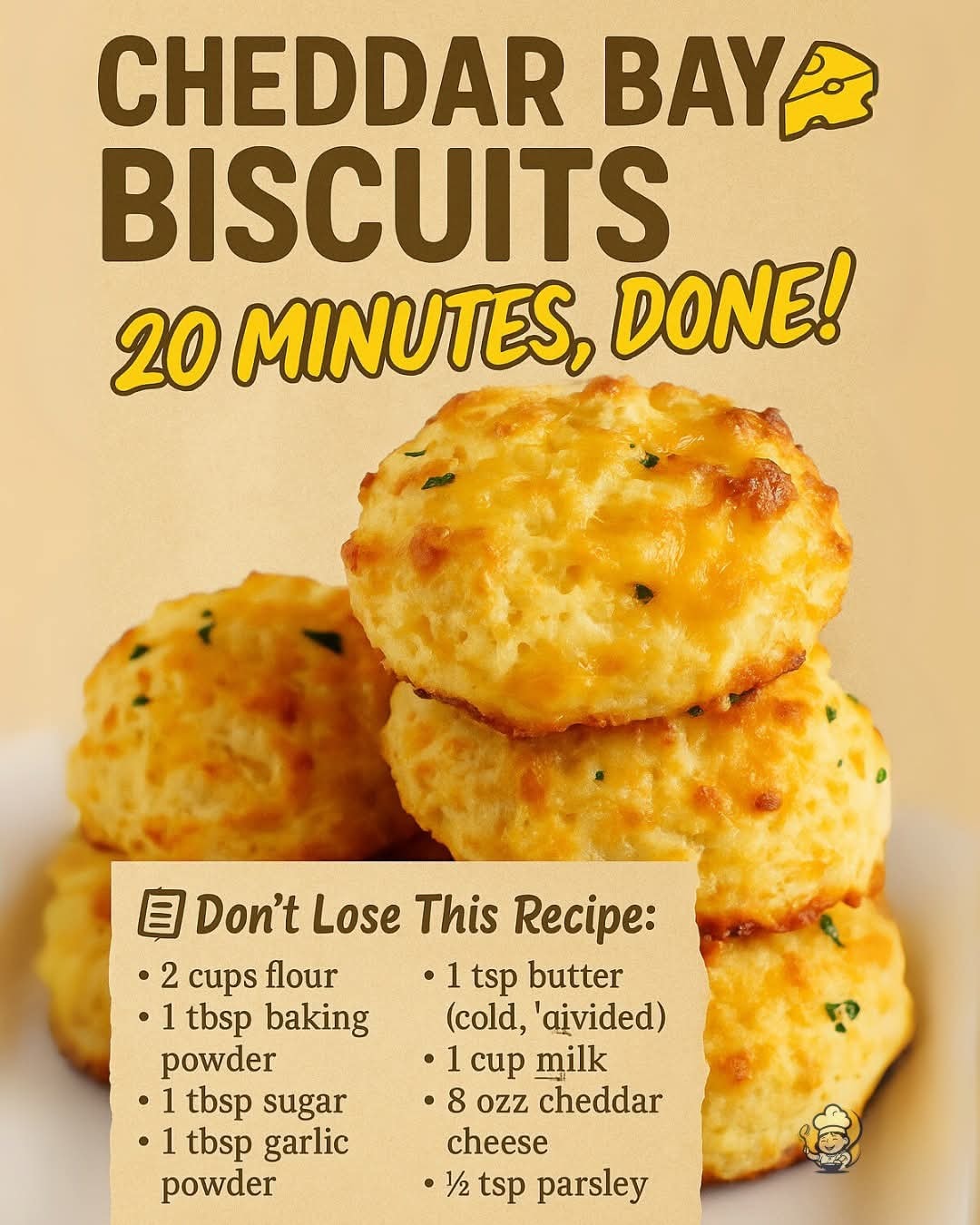 CHEDDAR BAY BISCUITS - Nine Recipes