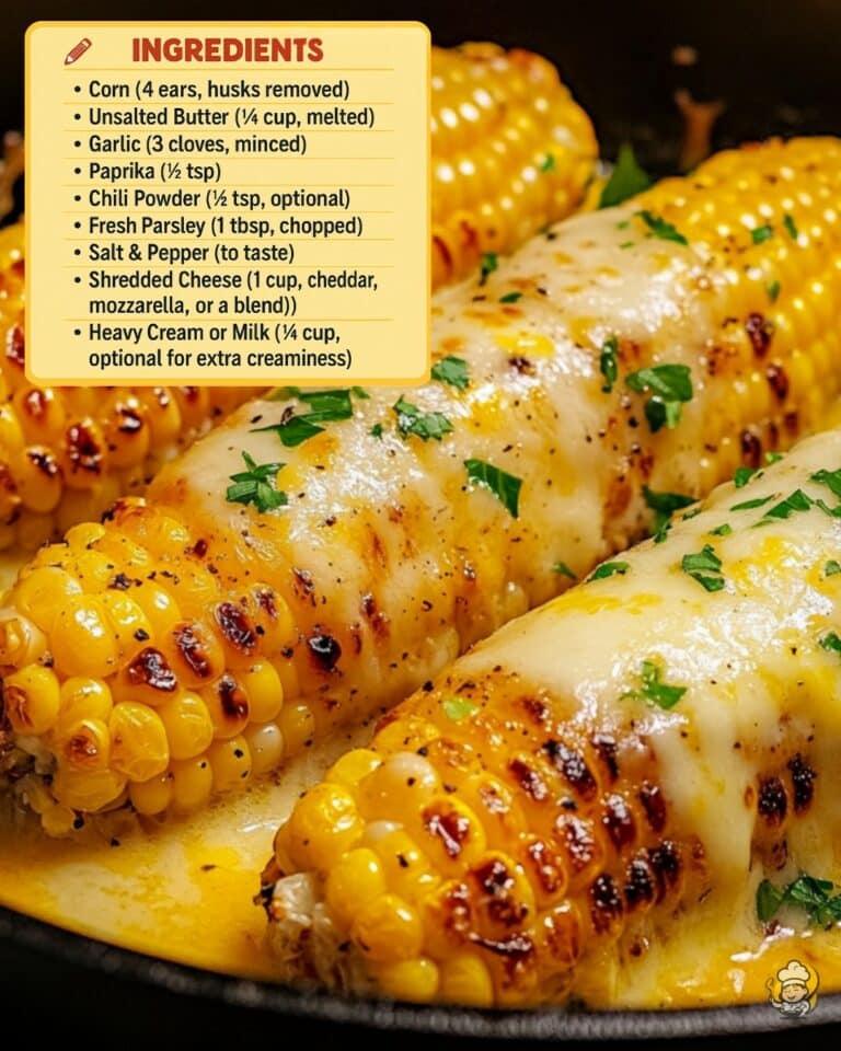 Cheesy Garlic Butter Corn Recipe - Easy Family Recipes